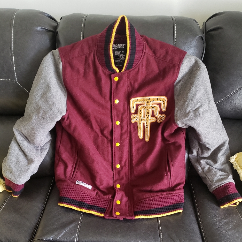 Men's Trukfit Varsity Jacket - Gem